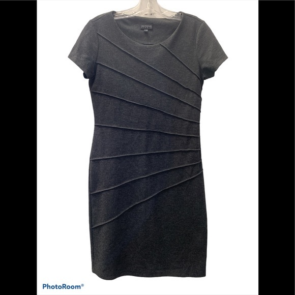 Enfocus Studio | Dresses | En Focus Studio Sheath Stretch Short Sleeve ...